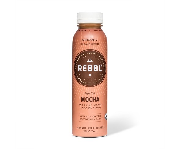 REBBL® Maca Mocha Powered Coconut Milk Elixir 12 oz bottle - Shipping ...